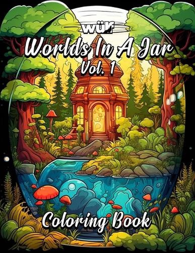 Worlds In A Jar Vol. 1: A Wulf Design Studio Coloring Book by Vincent ...