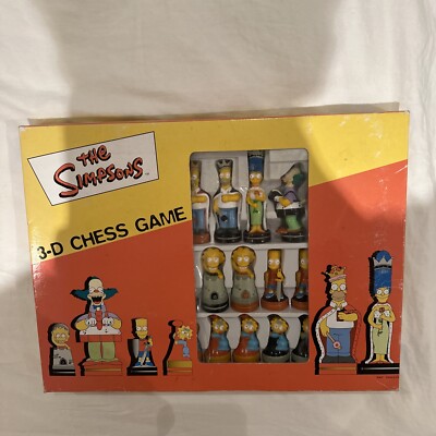 Simpsons Chess Set for sale | eBay
