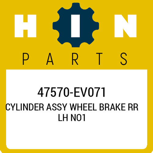 47570-EV071 Hino Cylinder assy wheel brake rr lh no1 47570EV071, New ...