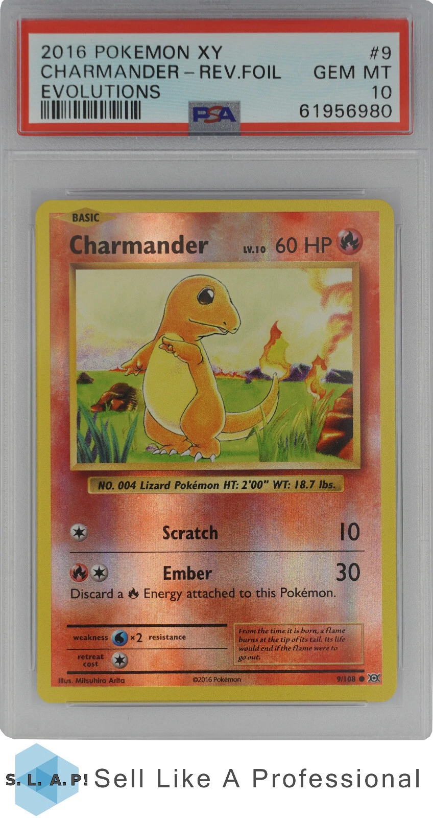 Charmander 2016 XY: Evolutions #009/108 Base Price Guide - Sports Card ...