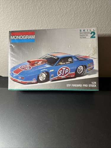 Monogram "STP" FIREBIRD Pro Stock RICKIE SMITH 1:24 Factory Sealed ...