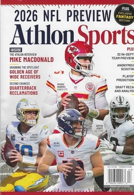 Athlon Sports Magazine 2026: Pro Football Preview (The