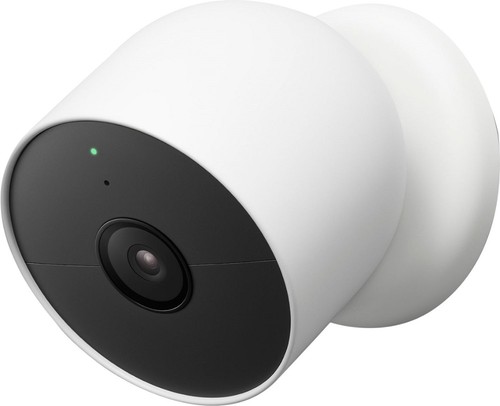 Google Nest Cam 1080p Indoor/Outdoor Battery, GA01317-US - Snow | eBay