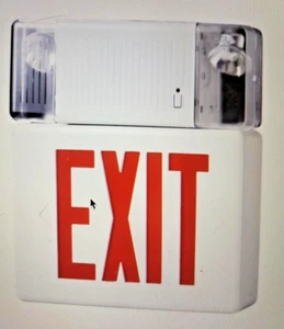 ATLITE PC3 Contours Combo LED Exit/ Emergency Light | eBay