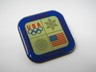 Swifter Stronger Faster Go USA! USA Olympics Enamel Pin Pinback ...