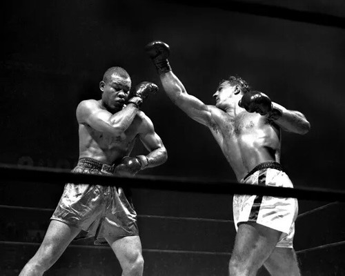 1951 Boxers Joe Louis Vs Rocky Marciano Heavyweight 8x10 PHOTO PRINT | eBay