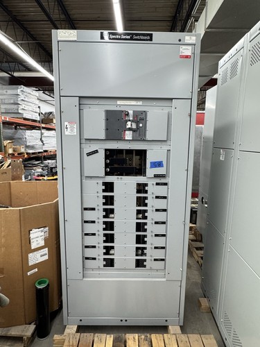 NEW 1200A GE MAIN BREAKER SWITCHBOARD 480/277v 3PH 4W 208/120v 1000A ...