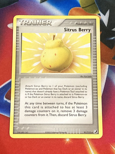 Sitrus Berry 91/115 Uncommon Ex Unseen Forces -LP/NM Pokemon card | eBay