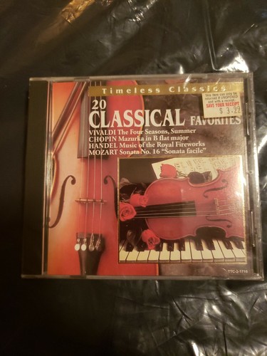 20 Classical Favorites Timeless Classics CD FREE SHIPPING | eBay