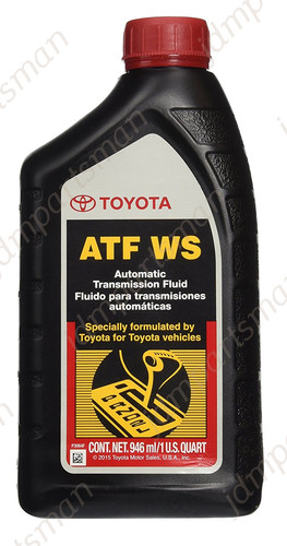 GENUINE Toyota WS ATF Automatic Transmission Fluid 1 Qt. for Toyota and ...