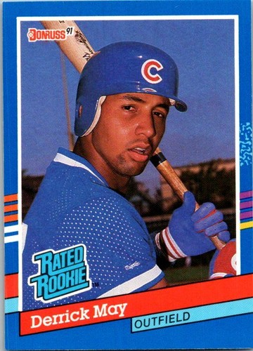 1991 Donruss Baseball 36 Derrick May | eBay
