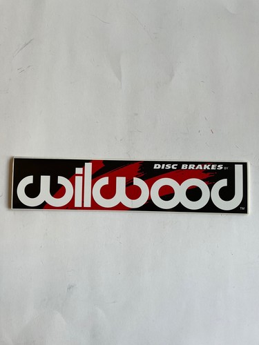 Original Vintage NOS Wilwood Disc Brakes Sticker ~12x2.5” (4K) | eBay