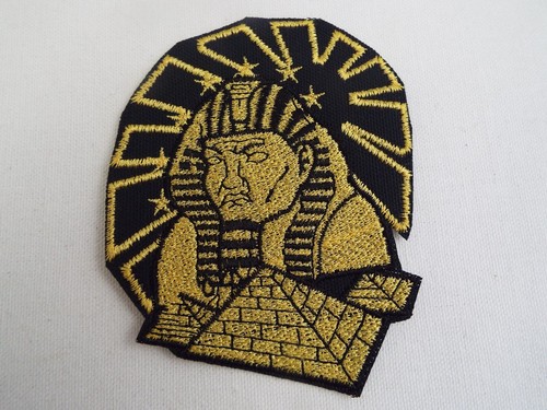 Egyptian Sphinx Pryamid Embroidery Iron-on Patch | eBay