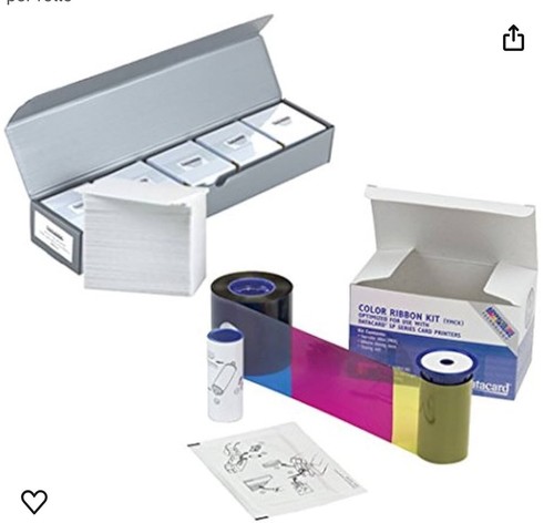 Datacard 534000-003 + 500 PVC Card | eBay