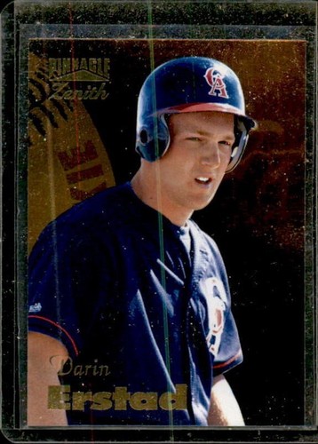 1996 Pinnacle Zenith - [Base] #130 - Darin Erstad rc rookie baseball ...