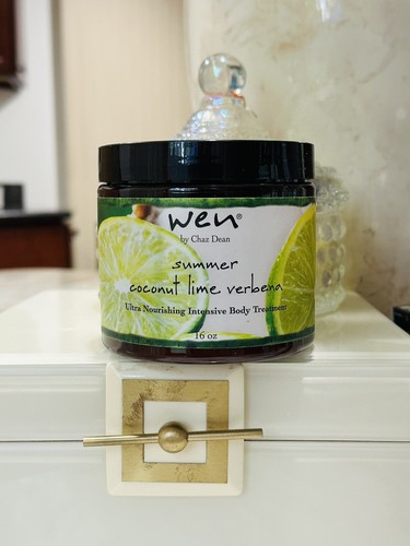 Wen by Chaz Dean Summer Coconut Lime Verbena Body Treatment Cream 16 oz ...