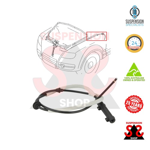 Bonnet Cable Suit VW Touareg 3.0 V6 TDI 7L6823535C | eBay Australia