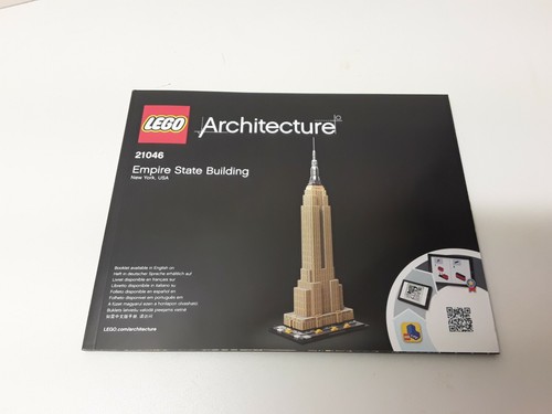 LEGO !! INSTRUCTIONS ONLY !! FOR ARCHITECTURE 21046 EMPIRE STATE ...