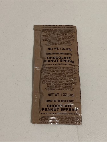 US Military MRE Chocolate Peanut Butter Lot Of 2 Hunting Camping | eBay