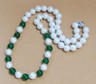 Long 16"-24" 8mm White Akoya Shell Pearl Round Beads Pendant (12mm ...
