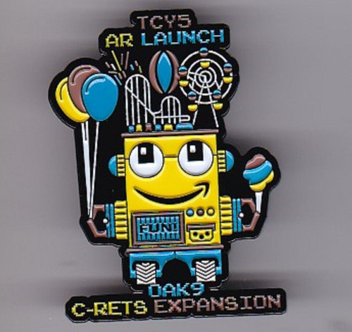 Amazon PECCY TCY5 AR Launch OAK9 Expansion (Tracy CA) Employee Site Pin ...