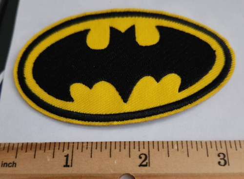 Batman Logo Embroidered Sew/Iron On Patch | eBay