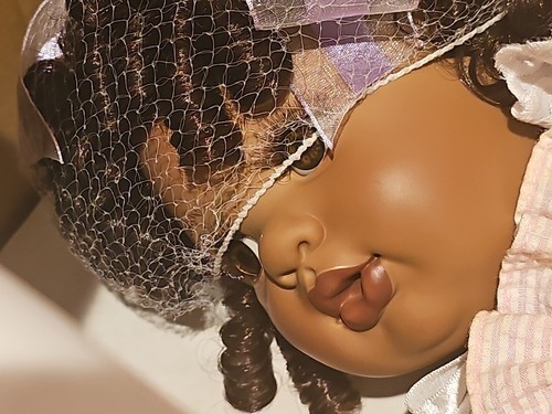 VERY RARE NEW 04' African American Baby Boo Doll By Fayzah Spanos LE 85 ...