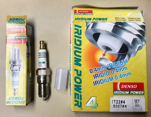 4 DENSO SPARK PLUGS - IRIDIUM - NEW OLD STOCK - IT22 5327 | eBay