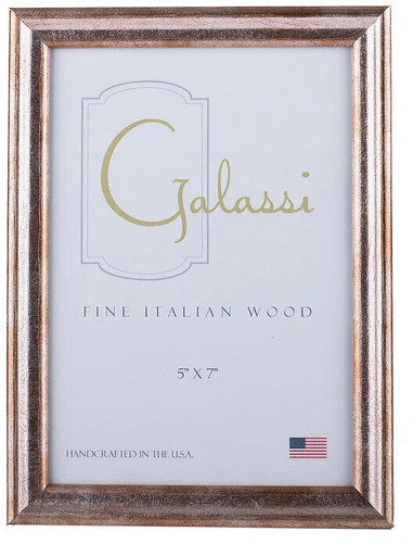 F. G. Galassi Handmade Fine Italian Wood Traditional Silver Frame 4x4 ...