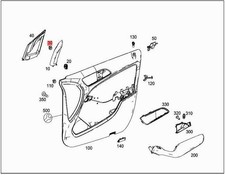 mercedes trim clip genuine | eBay