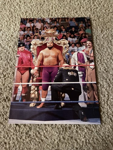 Vintage WWF KING HAKU Pinup Photo Magazine Clipping 1980s MING WCW ...