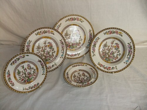 Washington - Indian Tree - Pottery Hanley vintage hand painted ...