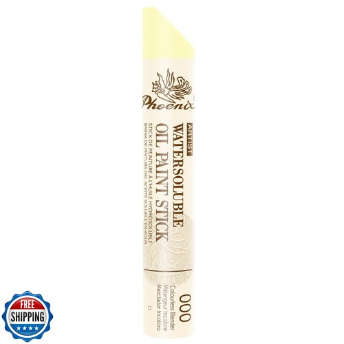 PHOENIX Water Soluble Oil Paint Stick - Colorless Blender - Vibrant ...