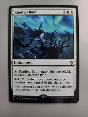 MTG Kindred Boon Commander 2017 005/309 Regular Rare | eBay