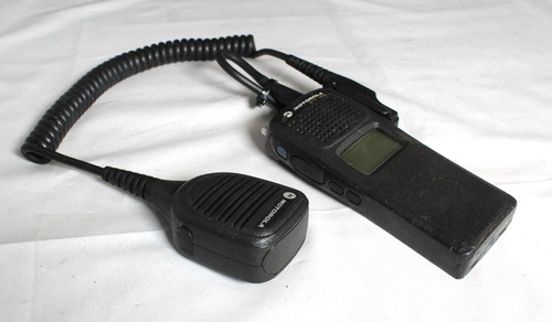 Motorola XTS 1500 Two-Way Portable Radio w/IP54 Microphone -No Battery ...