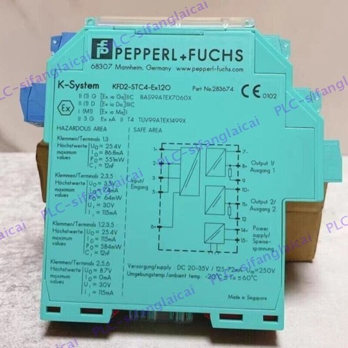 KFD2-STC4-Ex1.2O New Pepperl+Fuchs KFD2-STC4-Ex1.2O KFD2-STC4-Ex1.20 Module | eBay