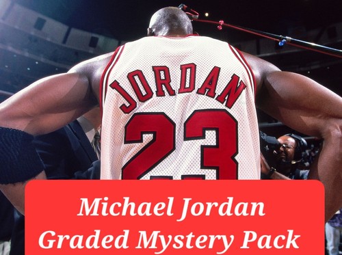 1 Michael Jordan Graded Card Mystery Pack Guaranteed Jordans Only! | eBay