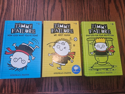 Timmy Failure Book Lot of 3 Hardcover 2 First Edition | eBay