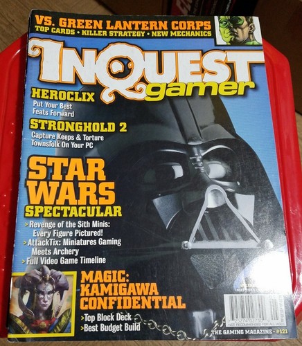 INQUEST MAGAZINE #121 MAY 2005 MTG Star Wars Darth Vader Heroclix | eBay