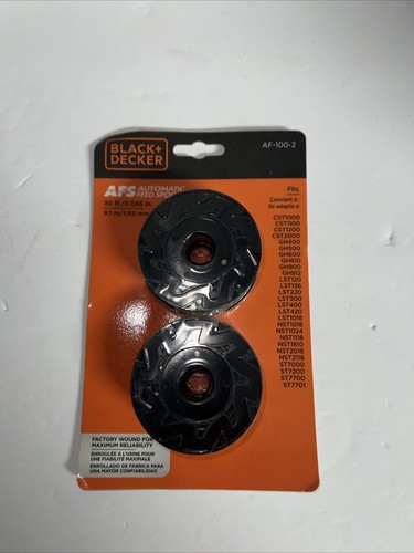 Black & Decker Automatic Feed Spools AF-100-2 NIP 30 Feet Original ...