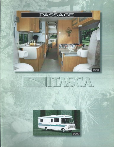 Motor Home Brochure - Itasca - Passage - 1996 (MH121) | eBay