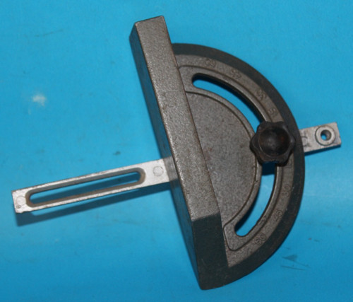 Small Aluminum Table Saw Adjustable Miter Guage Gage Push Stick READ | eBay