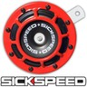 SICKSPEED SINGLE BLUE SUPER LOUD COMPACT ELECTRIC BLAST TONE HORN CAR ...