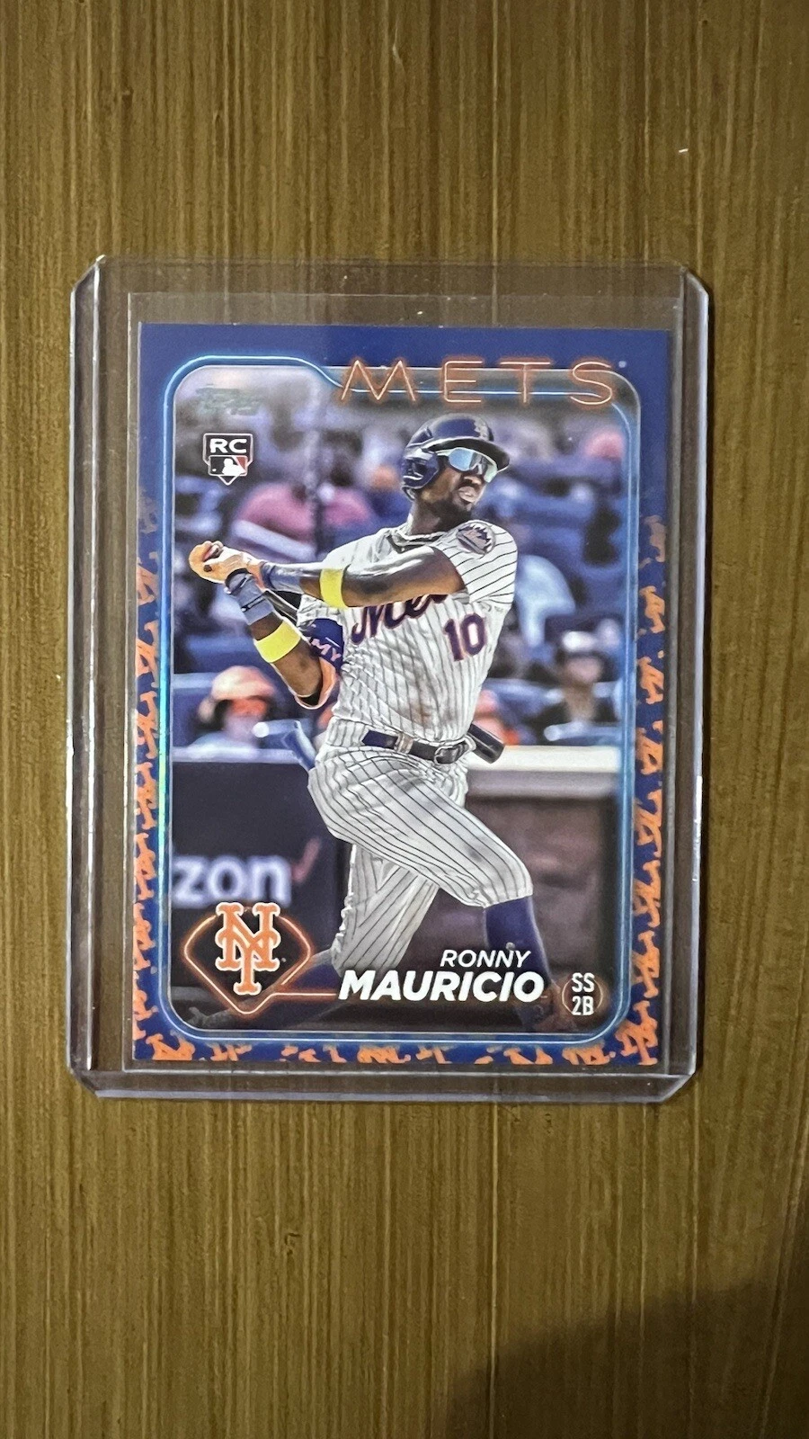Ronny Mauricio 2024 Topps #224 Team Color Border Variation /(SSP) Price ...