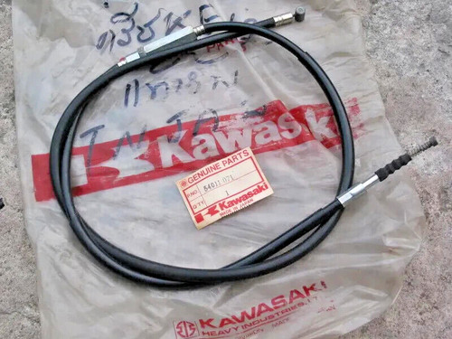 Kawasaki KD125 KE125 KS125 KX125 Clutch Cable NOS Genuine Japan P/N ...