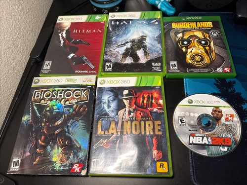 1 Xbox One, 5 Xbox 360 Games Lot | eBay