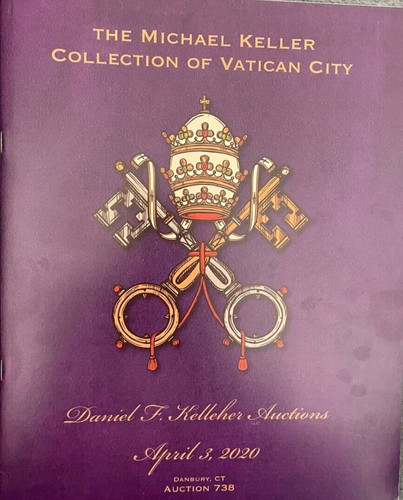 KELLEHER Vatican City Postage Stamps Keller Collection Auction Catalog ...