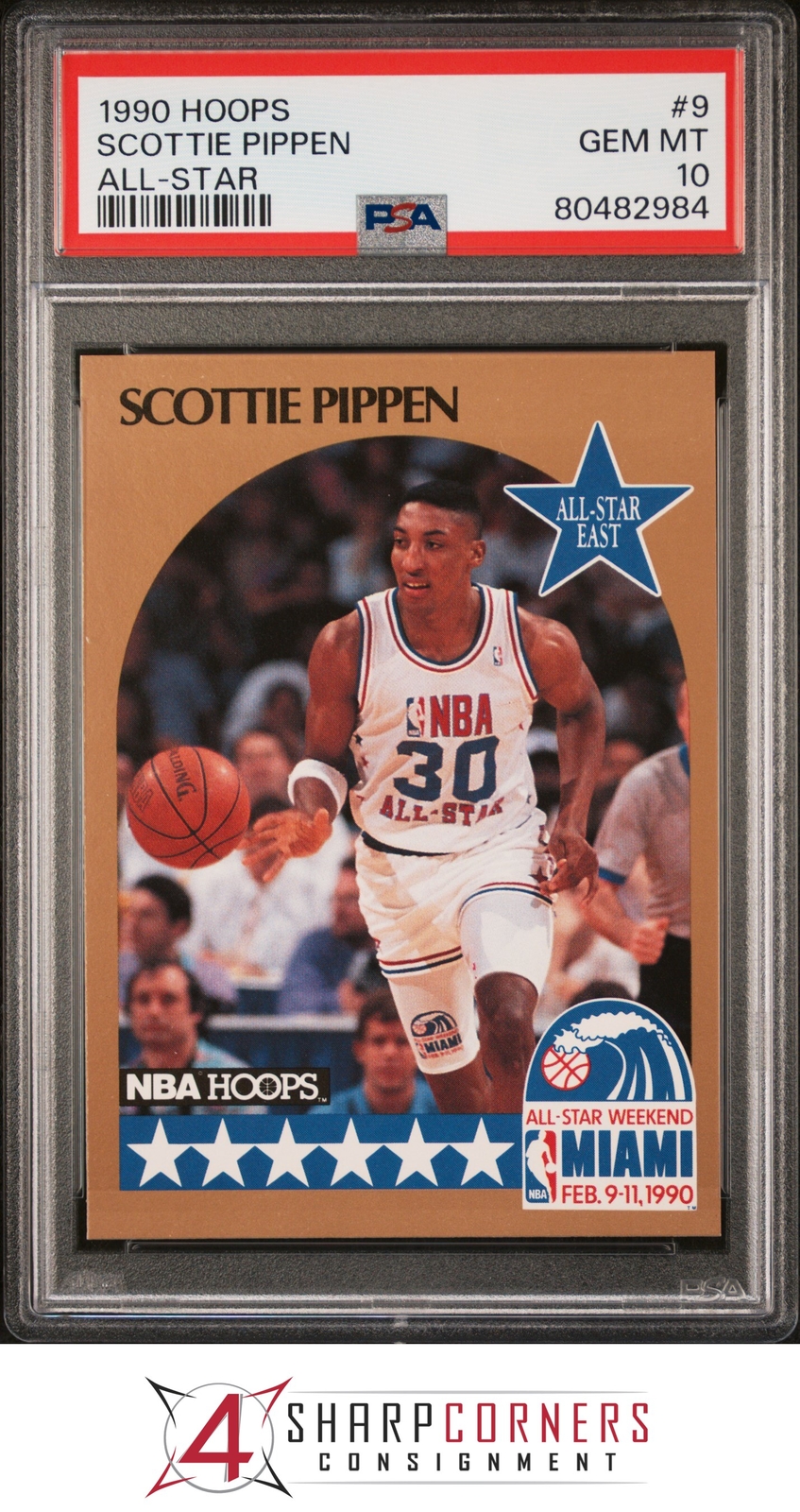 Scottie Pippen 1990 Hoops #9 All-Star Price Guide - Sports Card Investor
