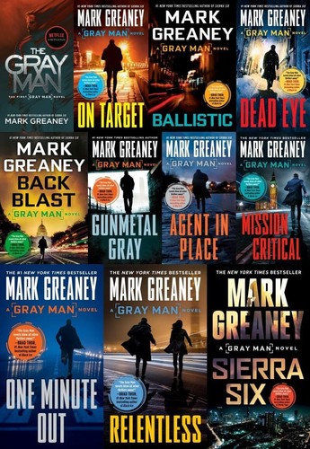 Gray Man Series 11 Books Set (Book #1 - Book #11) by Mark Greaney | eBay