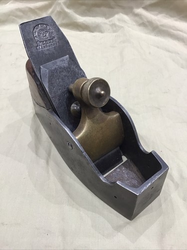 Vintage Infill Plane With Sorby Iron & Brass Cap Front Bun Missing ...